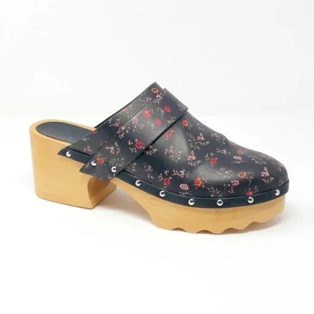 Aeropostales X Laura Ashley Pedro Black Floral Clogs … - Gem